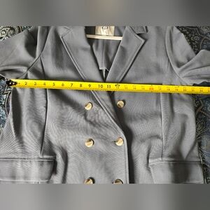 Betabrand | Jackets & Coats | Nwot Betabrand Dusty Blue Haze ...